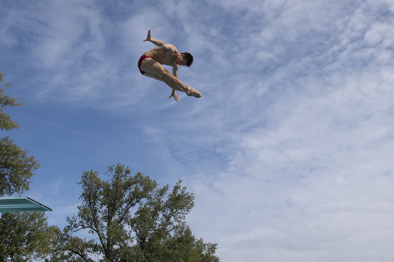 Jonathan Suckow auf dem 4. Platz im NCAA-Finale - Swiss Aquatics