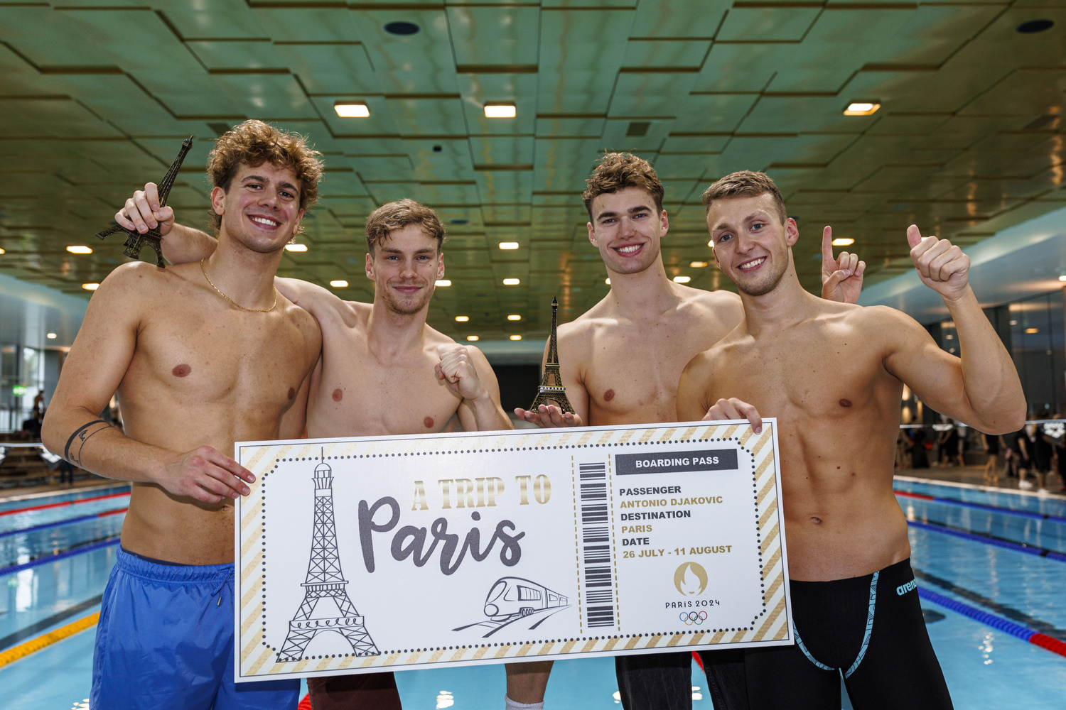 Thierry Bollin knackt die Olympialimite! - Swiss Aquatics