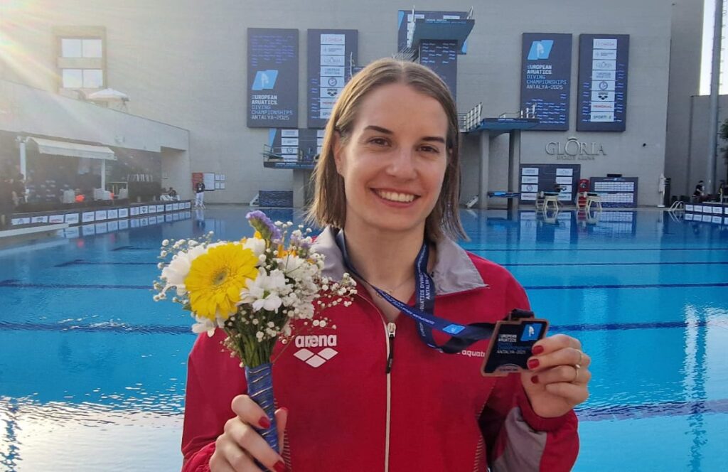 EM-Bronze für Michelle Heimberg vom 1m-Brett - Swiss Aquatics